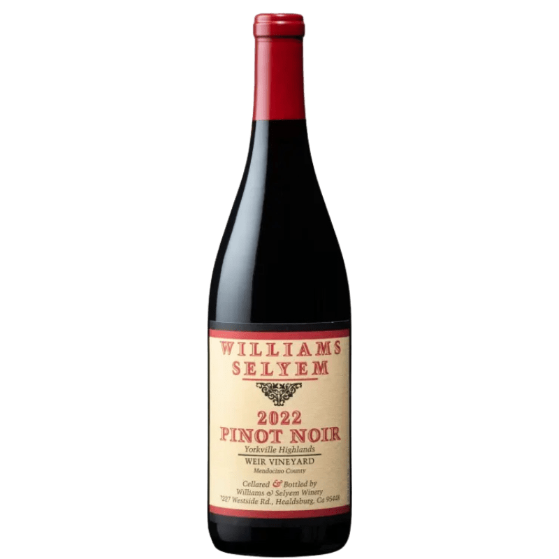 Williams Selyem Weir Vineyard Pinot Noir 2022 – Wine Envy